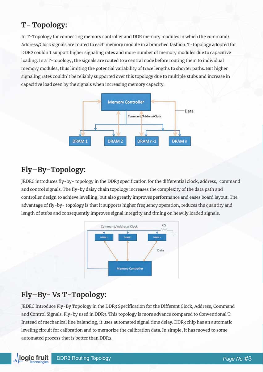 DDR 3 Routing Topology - Whitepaper by Logic Fruit