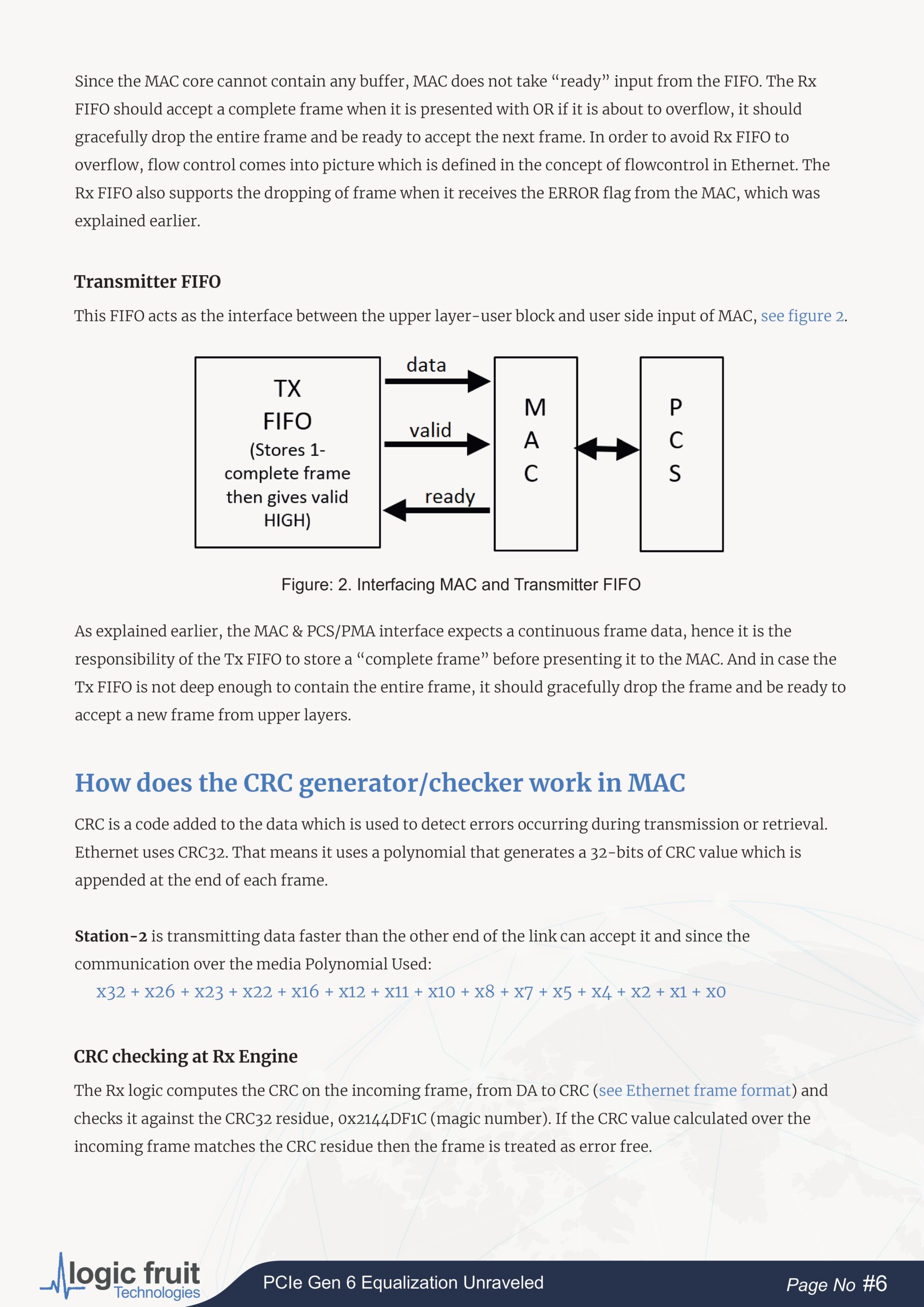 Ethernet Mac Implementation On Hardware Bursting The Bubble