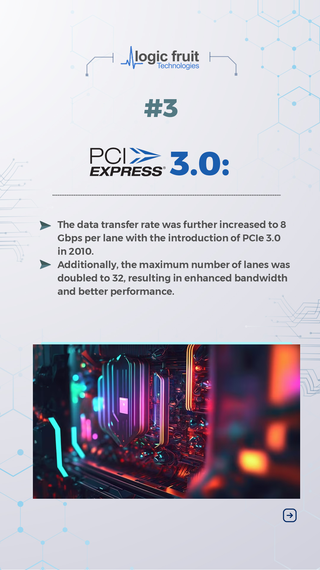 PCIe Generations - Logic Fruit Technologies
